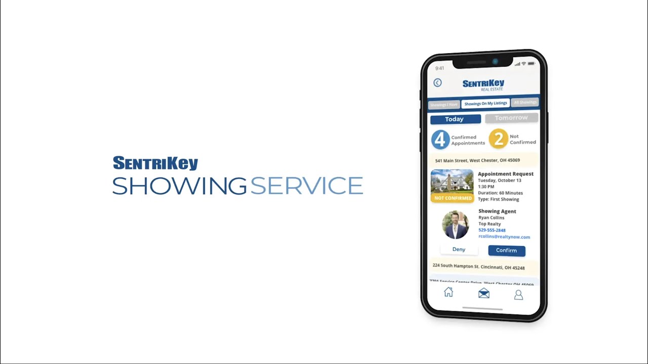 Introducing the SentriKey® Showing Service! - YouTube