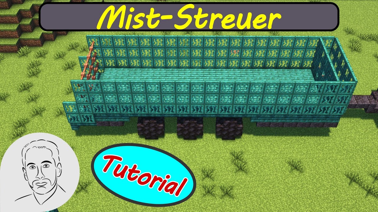 Wie baut man einen Mist-Streuer in Minecraft- So geht Minecraft #traktor #howto #tutorial - YouTube