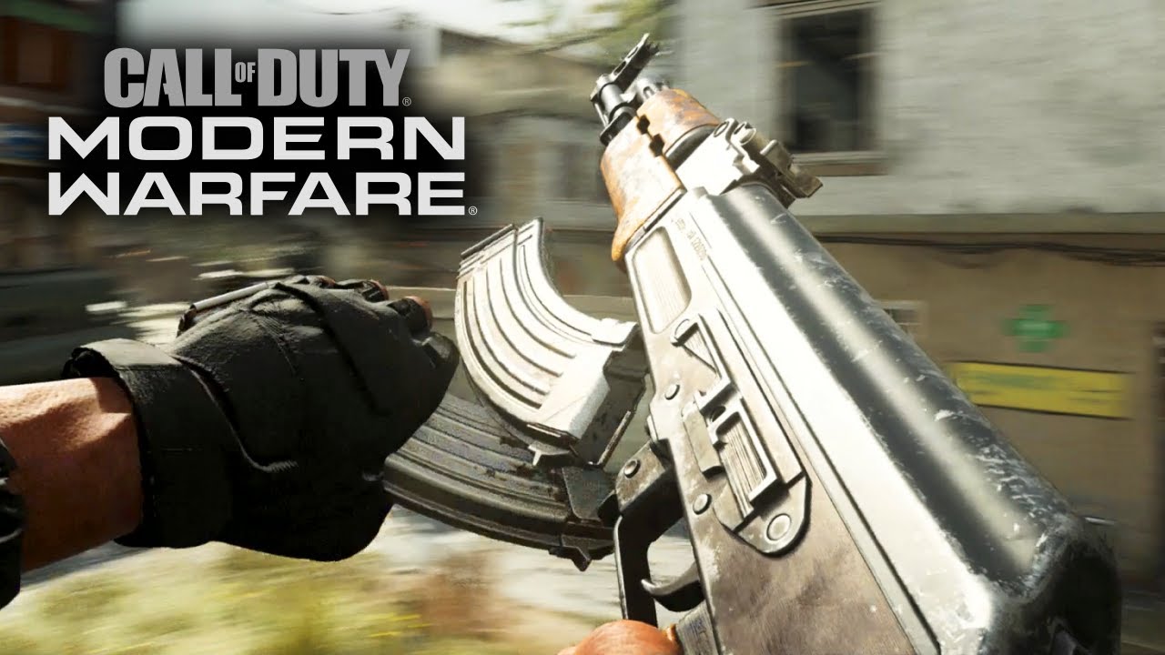 AK-47 in Modern Warfare 2019 Gameplay - YouTube