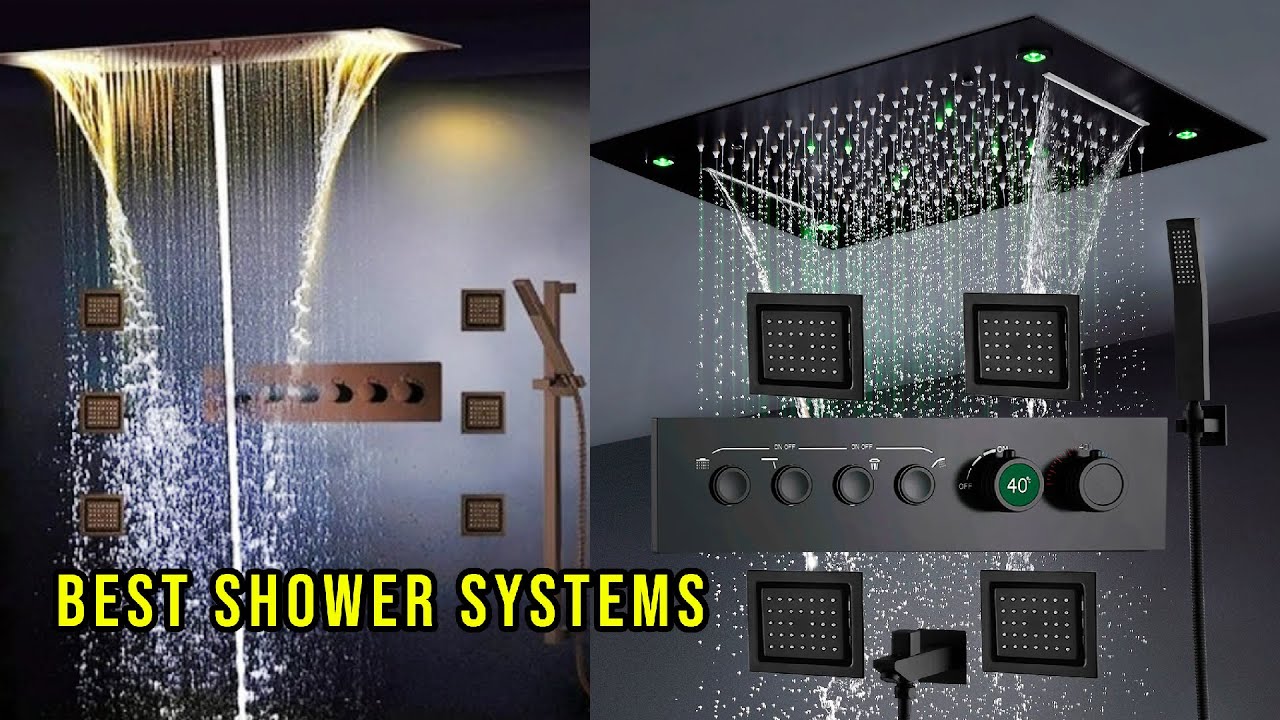 Top 4: Best Shower Systems for 2025 | Shower Panel - YouTube