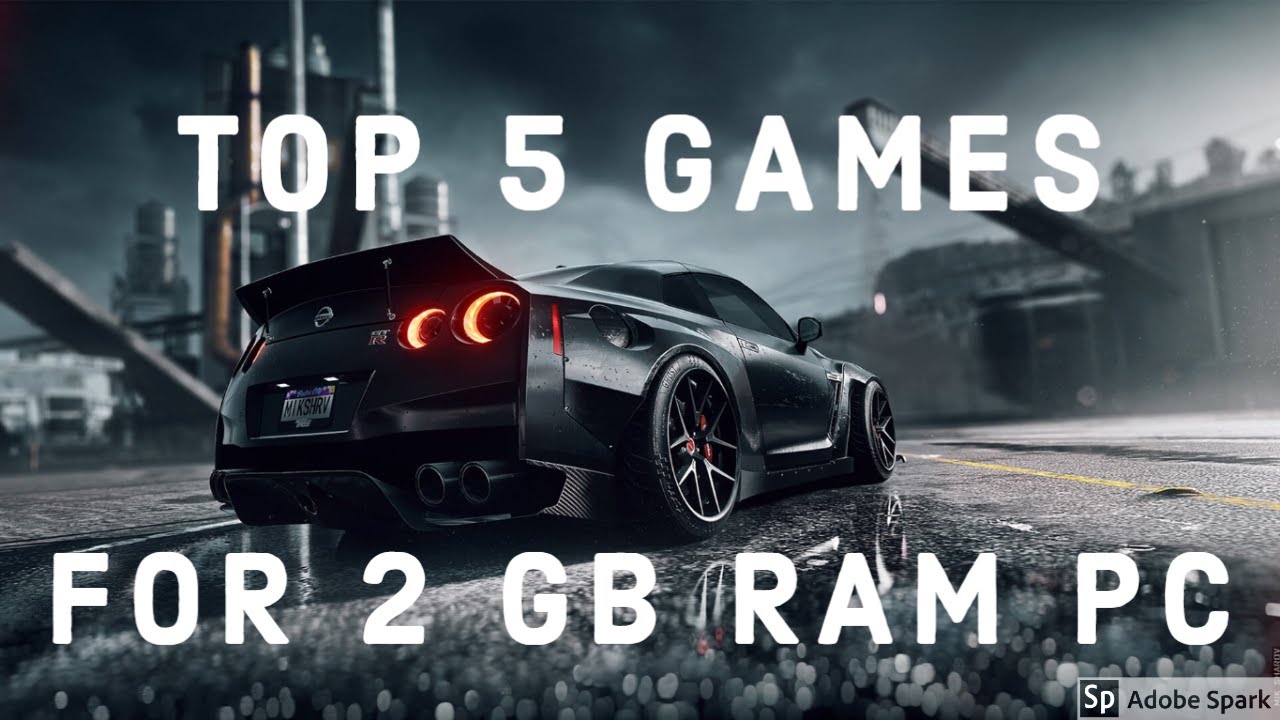 TOP 5 GAMES FOR 2 GB RAM PC - YouTube