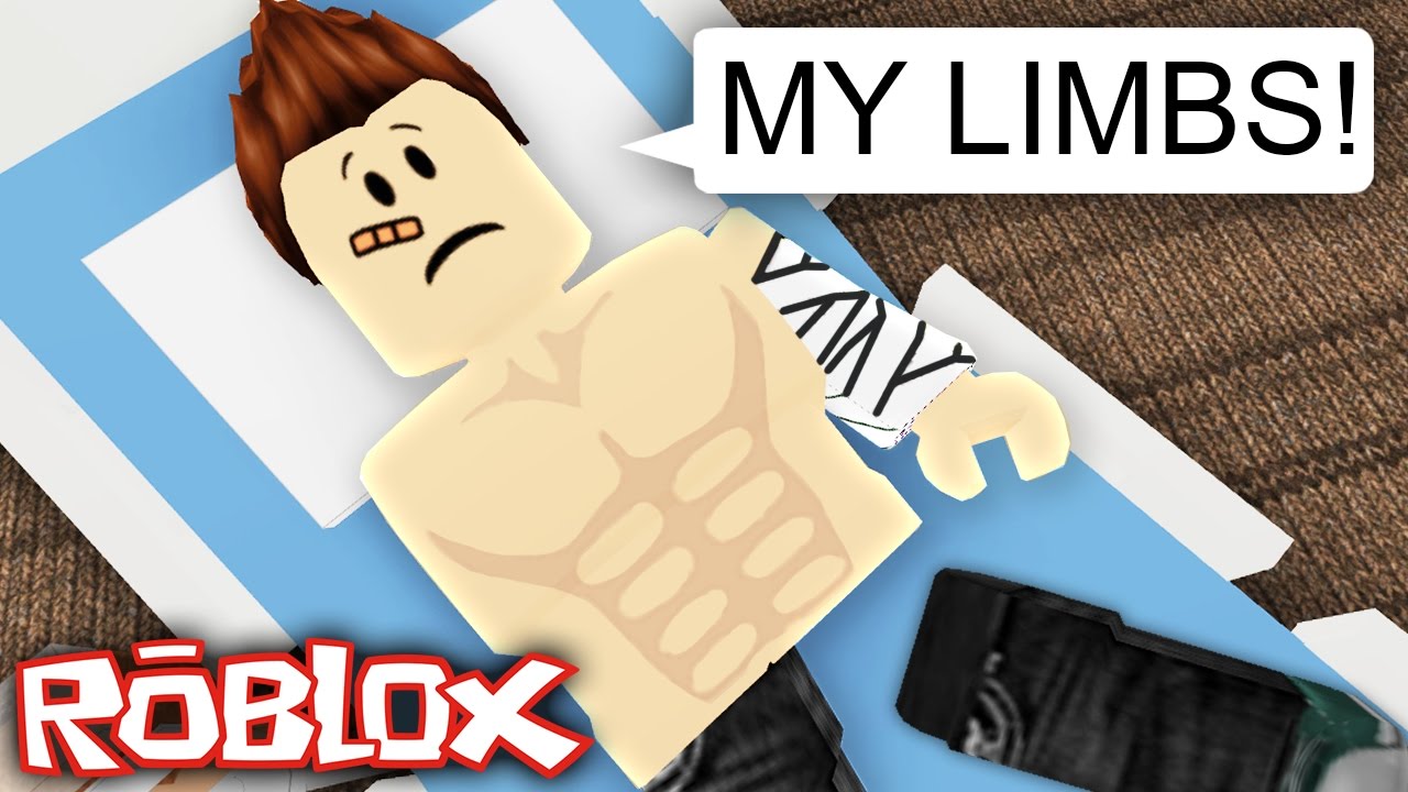 LOSING MY LIMBS IN ROBLOX - YouTube