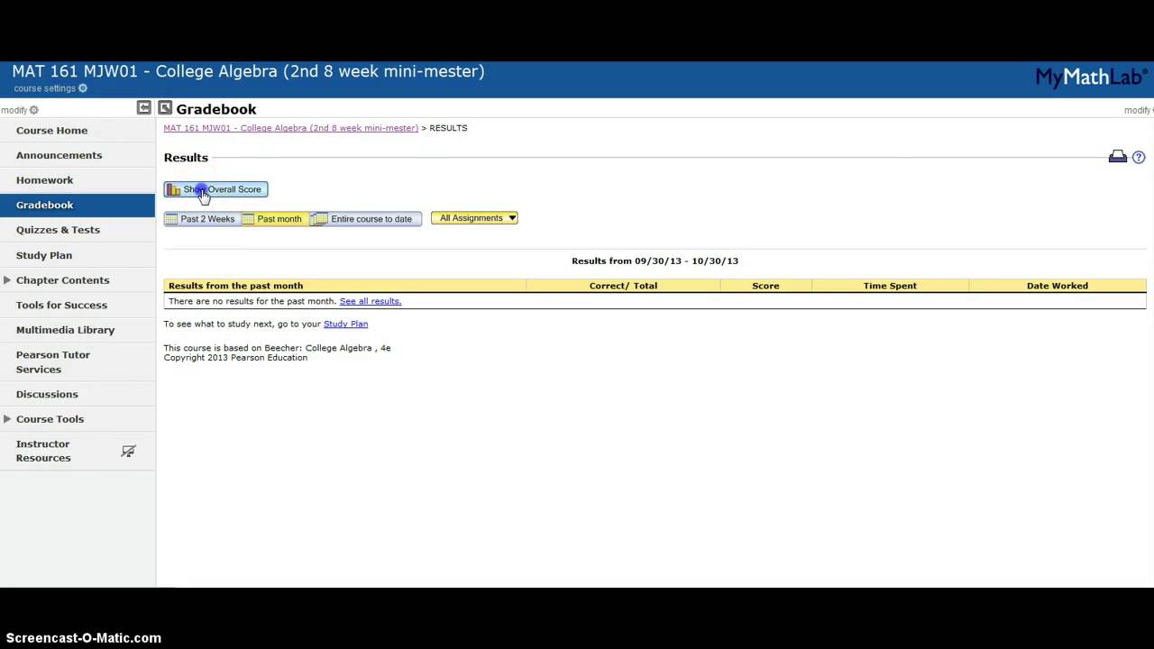 Introduction to My Math Lab - YouTube
