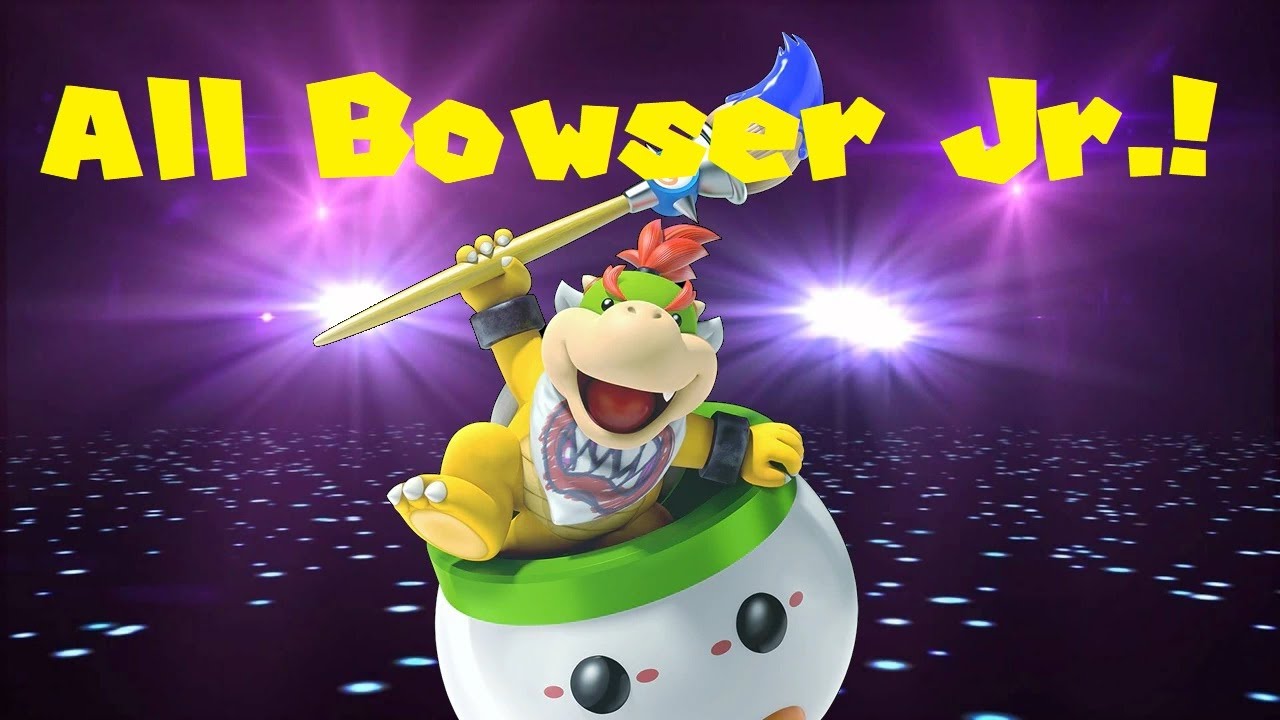 I Play As Every Bowser Jr ! - YouTube