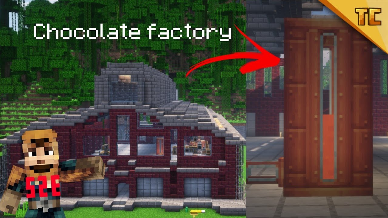 I built a CHOCOLATE FACTORY in Minecraft தமிழ் - YouTube