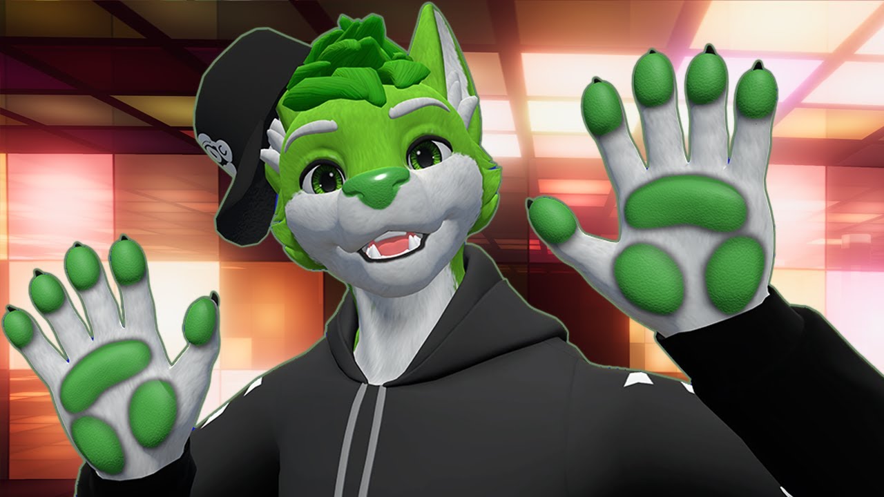 VRchat! Where a dog can be a ... dog! - YouTube