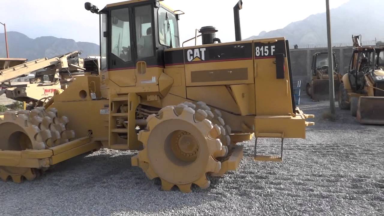MADISA CATERPILLAR 815F 2004 FOR SALE - YouTube