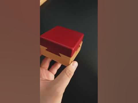 Как открыть Шкатулку? | Головоломка Ласточкин Хвост - YouTube