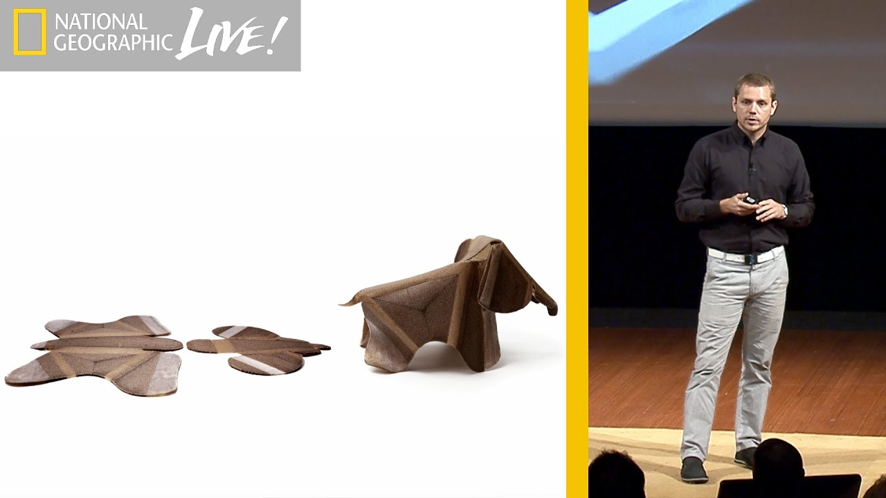 Creating Objects That Build Themselves | Nat Geo Live - YouTube