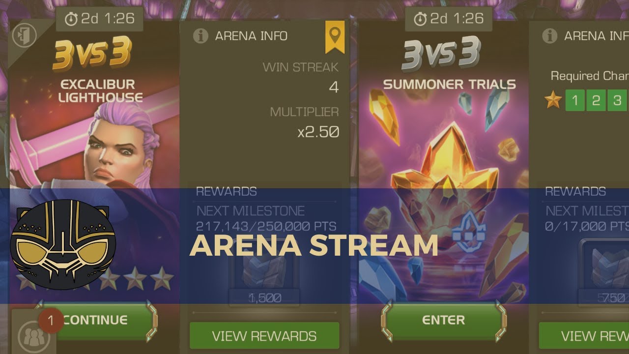 Arena Stream - YouTube