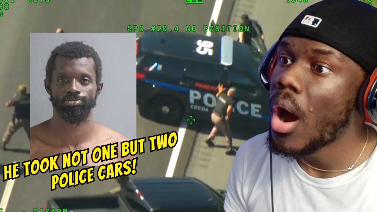 Florida Man Takes "TWO POLICE CARS" While In A Wild Get Away! - YouTube