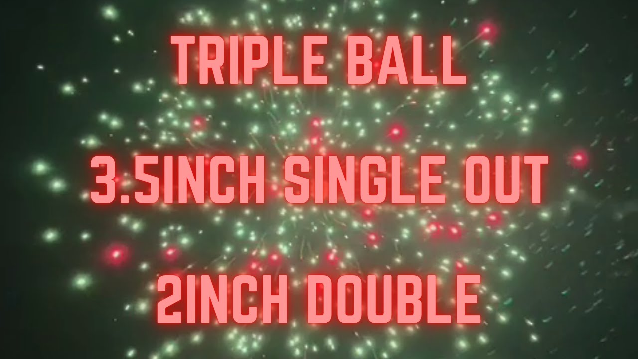 Triple Ball 3.5Inch Shell and 2Inch Double | Gold King Brand | CST ...