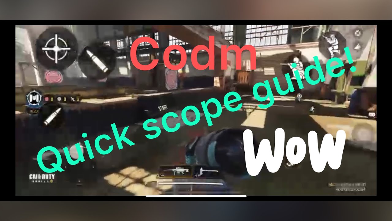 Codm sniping guide - YouTube