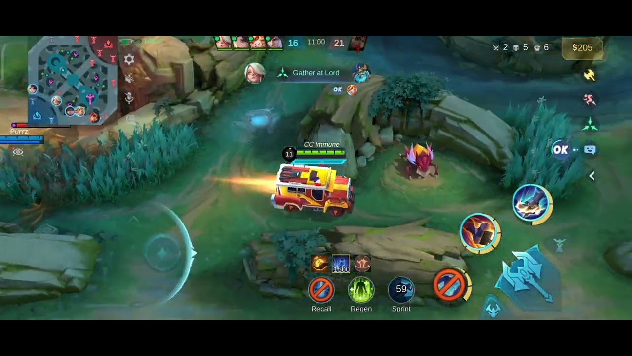 johnson gaming road to mythic, a very interesting match, must watch ...