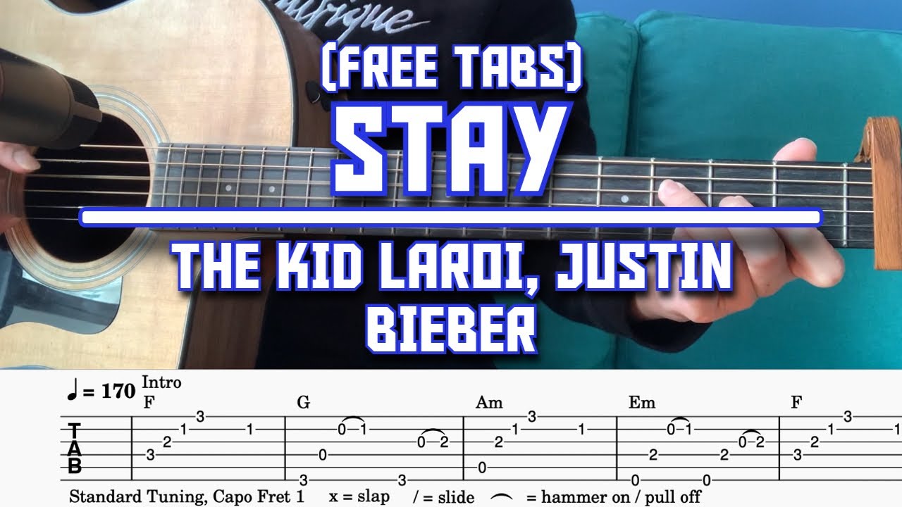 Stay (TABS) - The Kid Laroi, Justin Bieber - Acoustic Cover ...