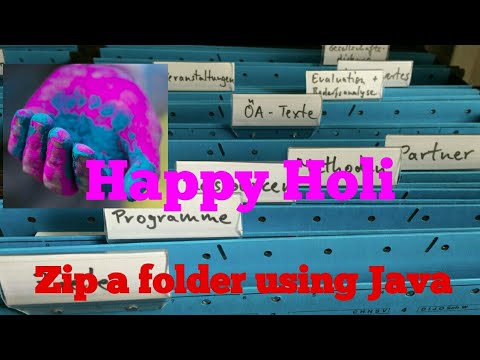 Java File Handling Series : Zip a folder using Java | Part-3 @AmitRanjan - YouTube