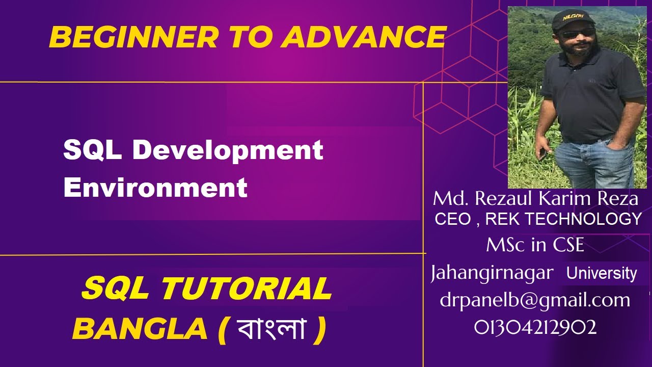 Sql Bangla Vedio Tutorial Part 02 Youtube