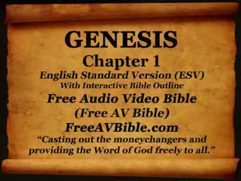 01 - GENESIS (4h 25m) ESV - Dramatized Audio Read-Along Bible