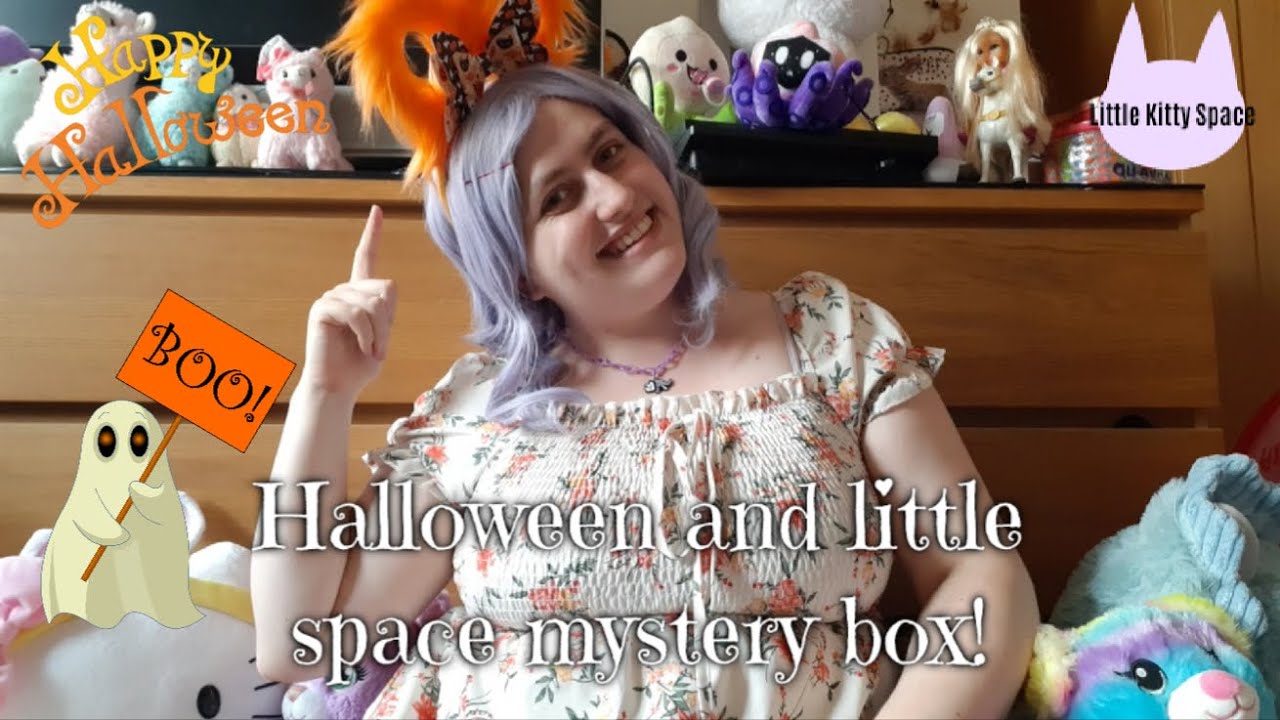 Halloween and little space mystery box! | Age regression SFW - YouTube