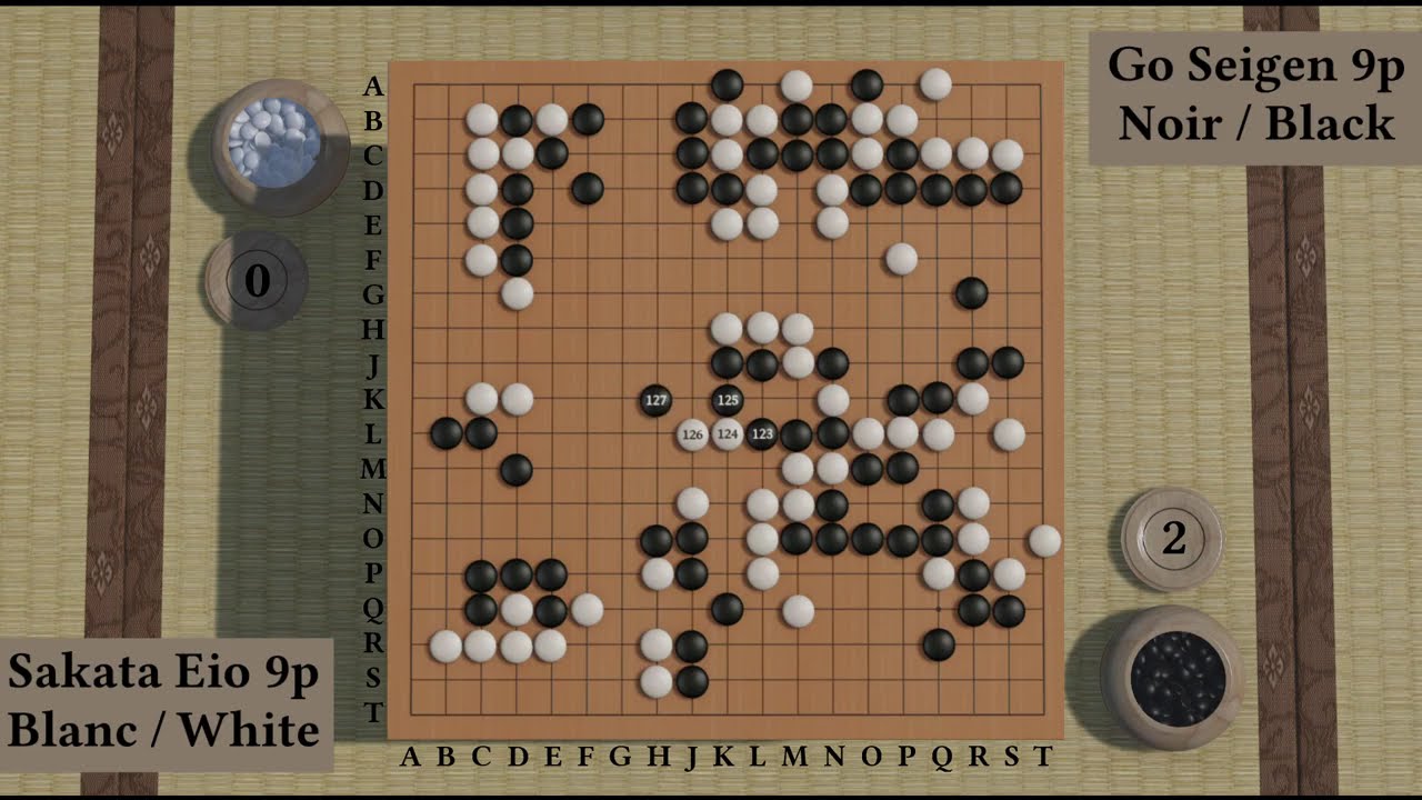 Go Seigen vs Sakata Eio - Finale de la 23ème NHK Cup - Parties de Pros ...