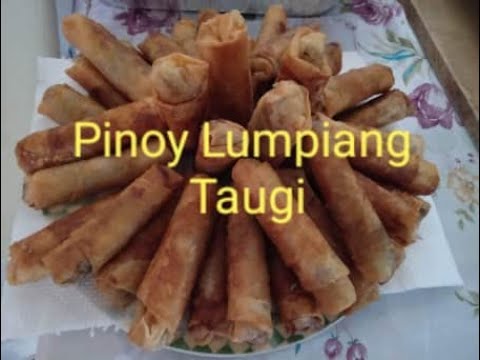 Very Easy and Simple Steps in Making Pinoy Lumpiang Tauge - YouTube