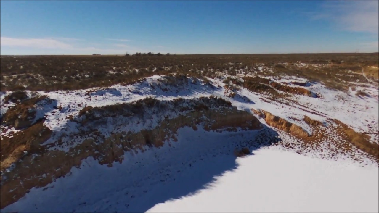 Snow in Bailey County Texas - YouTube
