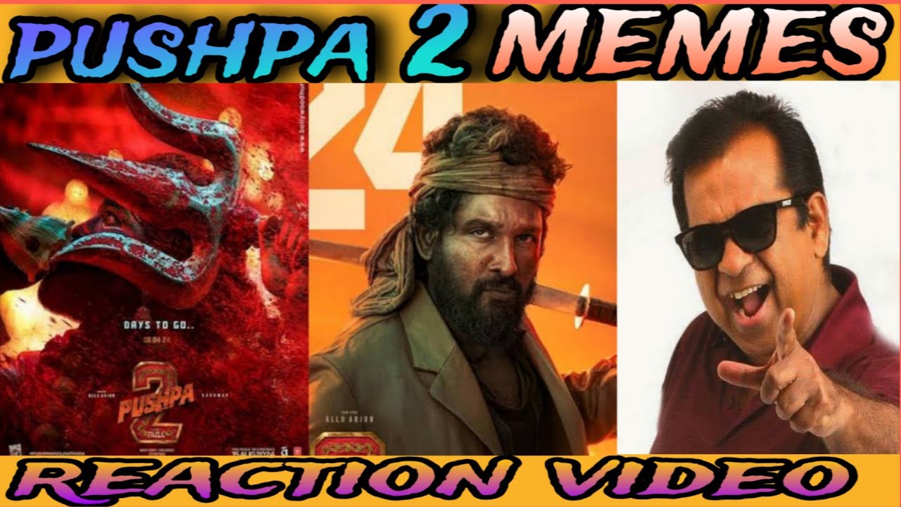 pushpa 2 memes reaction video|pushpa2 |pushpa 2 allu arjun - YouTube