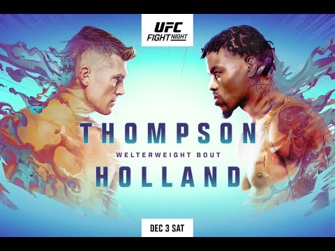 Stephen “Wonderboy” Thompson vs Kevin Holland | Full Fight | UFC Orlando | Striking War