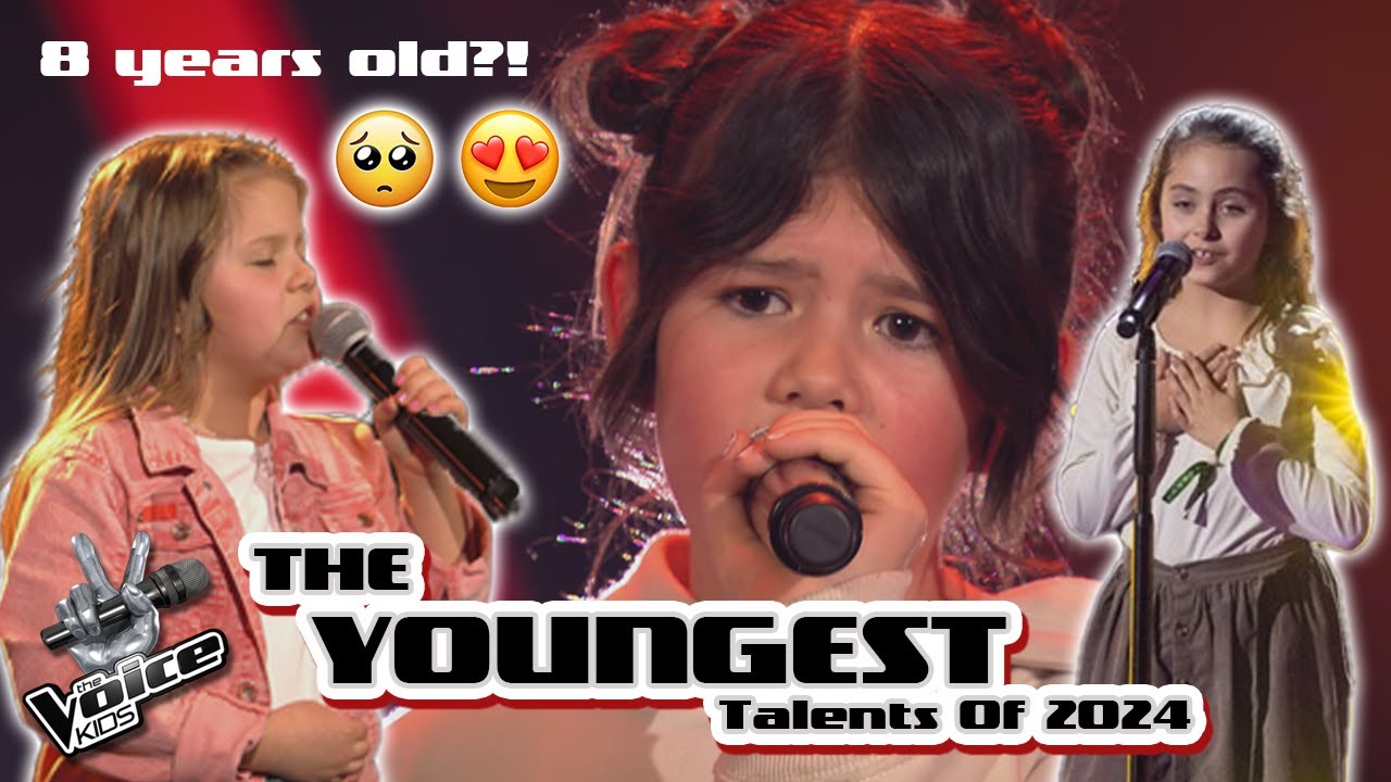 The YOUNGEST and CUTEST Talents Of The Voice Kids 2024! 😍🥺 | The Voice ...