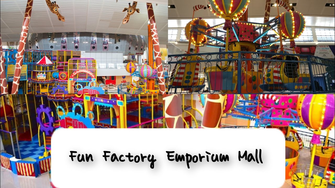 Funco ||Fun factory emporium Mall || kids at funco || Indoor play area ...