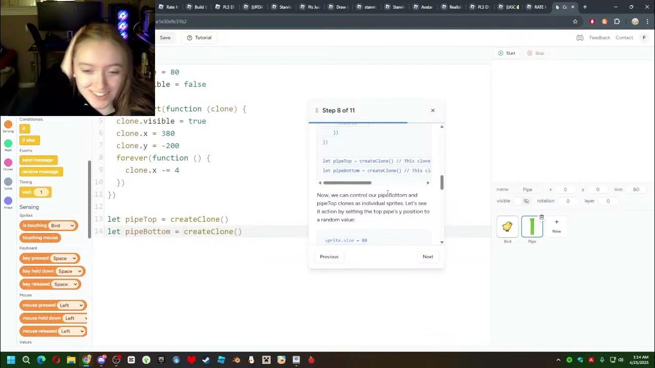 Using CodeWisp For The Second Time (Scratch But With Actual Scripting) - YouTube