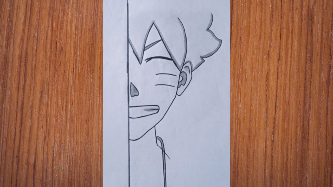 How to Draw Boruto Uzumaki | Easy Boruto Sketch Drawing ️ art by # ...
