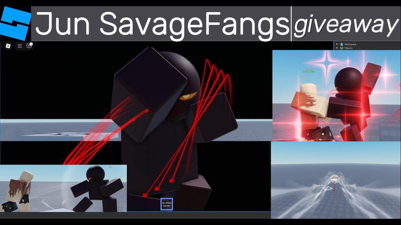 Savage Fangs | Roblox Studio Giveaway - YouTube