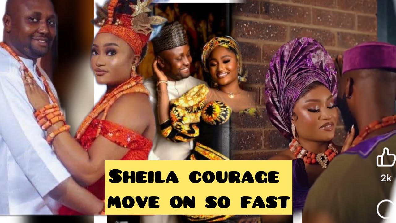 Sheila courage , the ex wife of Davido’s aide ,Isreal found love again ...