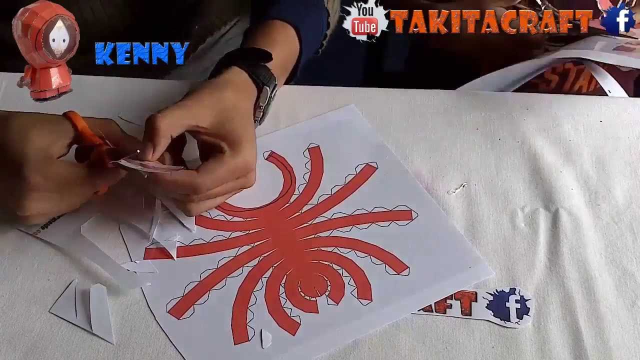 SOUTH PARK PAPERCRAFT KENNY PLANTILLAS YouTube SOUTH PARK PAPERCRAFT KENNY PLANTILLAS YouTube