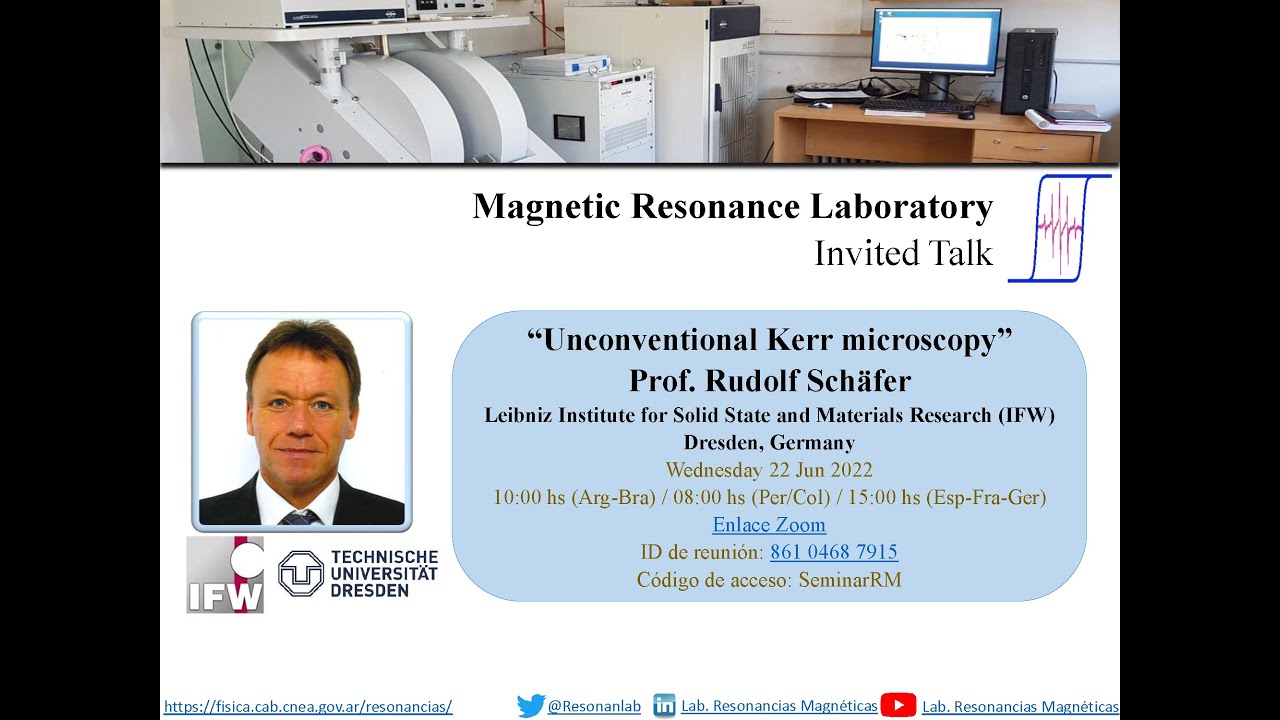 Unconventional Kerr Magnetometry - Rudolf Schäfer - YouTube