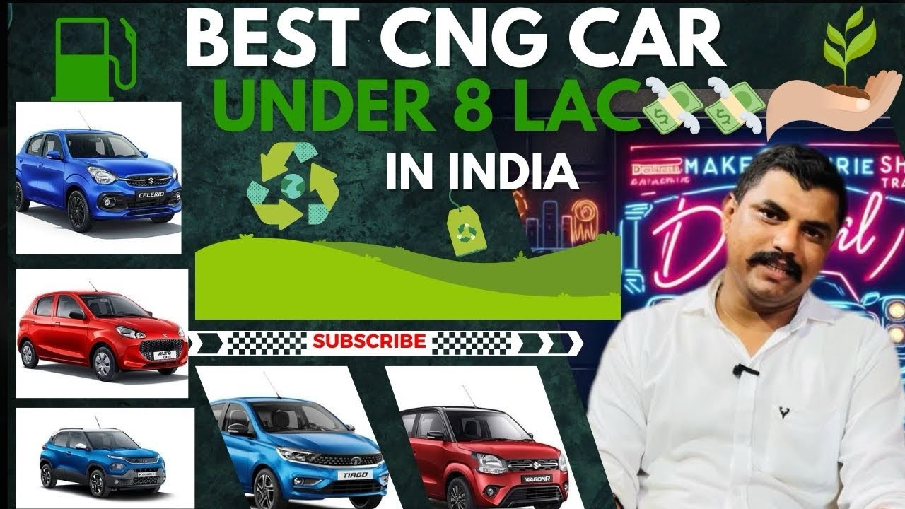 BEST CNG CAR UNDER 8 LAC IN INDIA - YouTube
