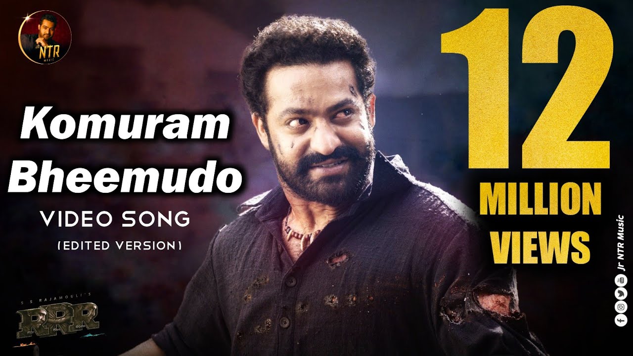 Komuram Bheemudo Full Video Song HD | RRR Movie | Man Of Masses NTR ...