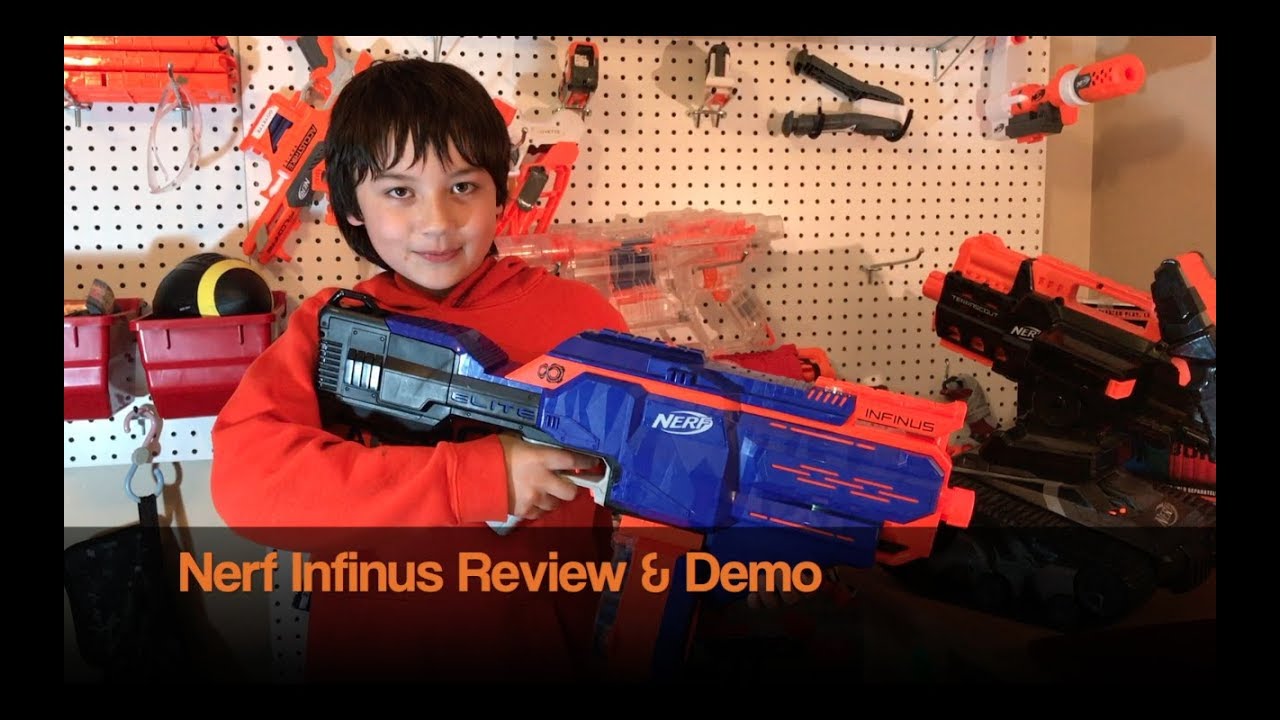 Nerf Infinus Review & Demo - YouTube