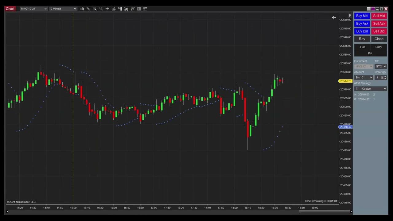 How to Set a Trailing Stop on NinjaTrader ATM Strategy - YouTube