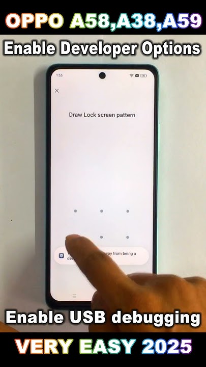 How to Enable and Disable Developer Option in Oppo A58,A38,A59 || for Usb Debugging Etc 2025 ...
