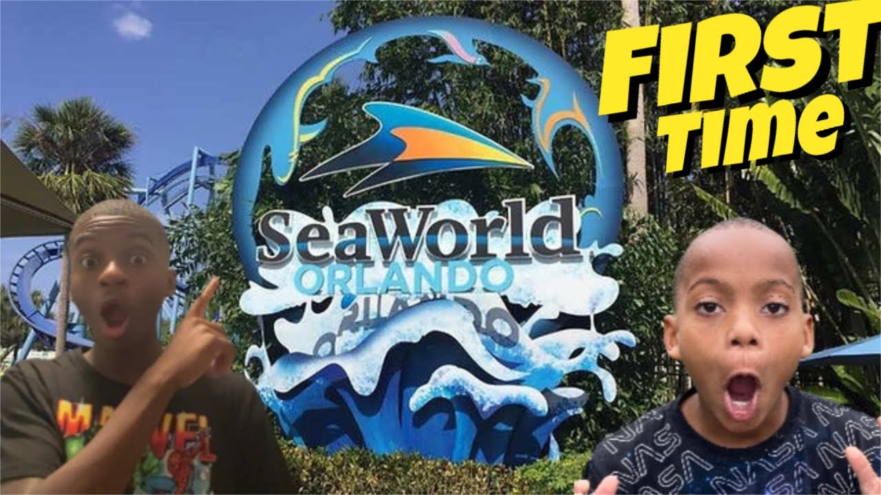 Our FIRST Time at SeaWorld Orlando fun! - YouTube