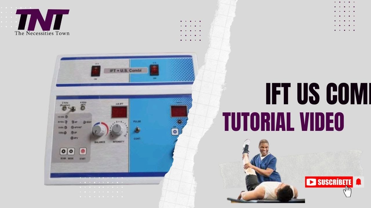 IFT and US combi therapy machine | Physiotherapy | Electrotherapy | TNT ...