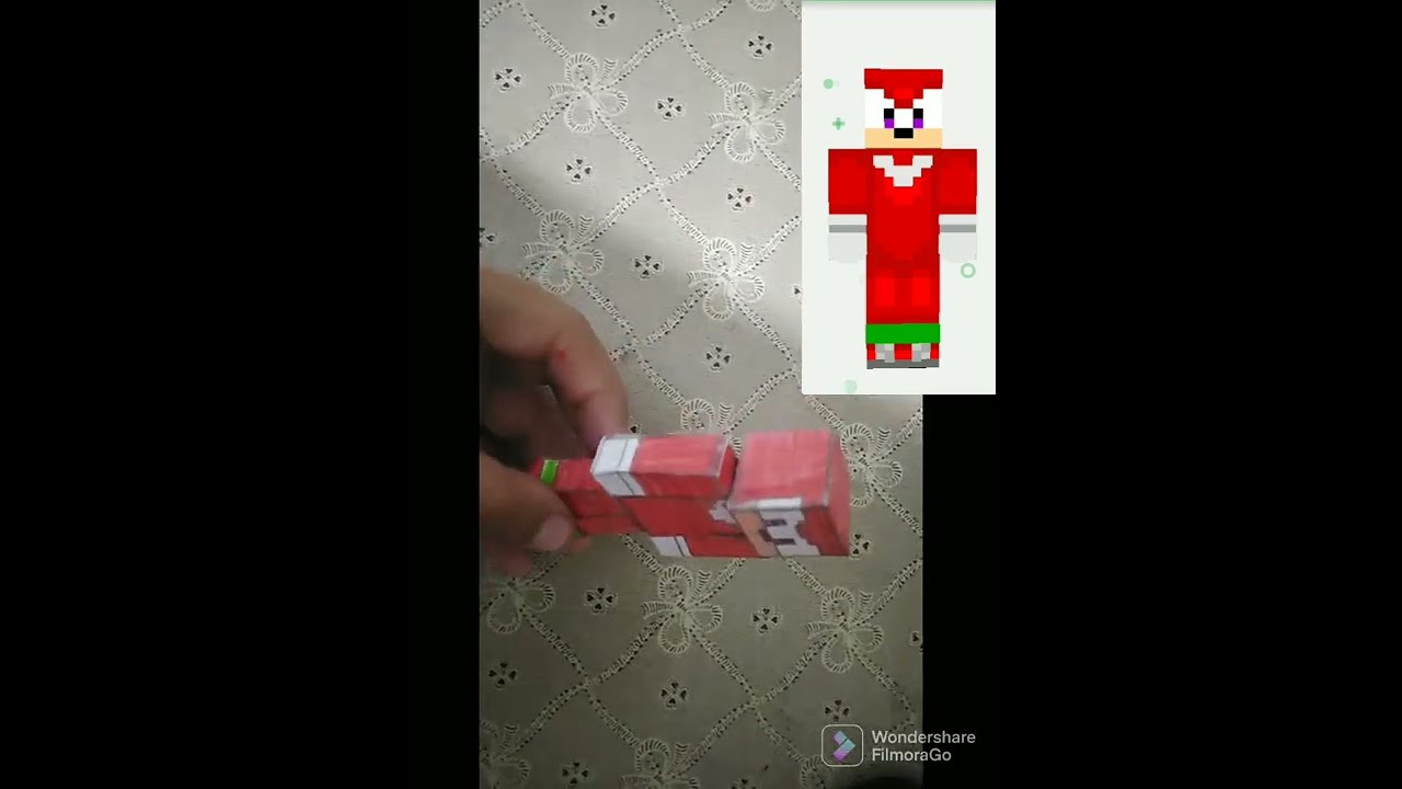 ⭐Como hacer a Knuckles / Sonic 2 / Papercraft /Minecraft /Angelcraft TV ...