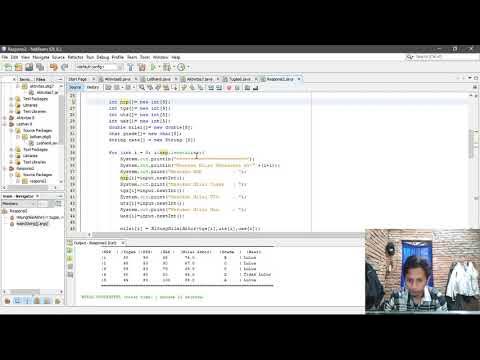 Perhitungan Nilai Akhir Mahasiswa Di Java Netbeans - YouTube