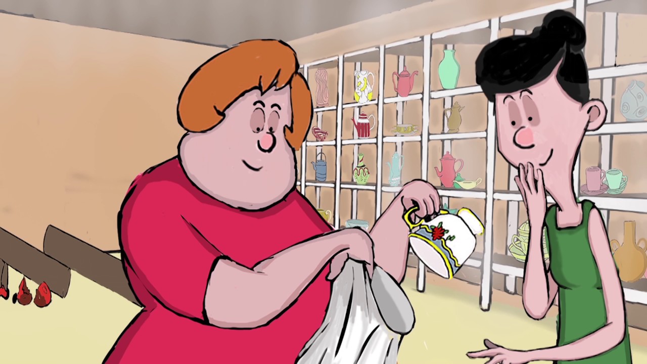 Uclan Animation - Cups and Robbers by David Lambie 2016 - YouTube