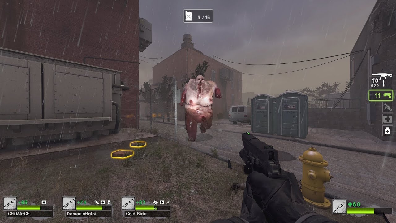 Left 4 Dead 2 Expert Gameplay SIG Sauer P226 TACOPS and MP5 BOCW Full Weapon Anim Mod - YouTube