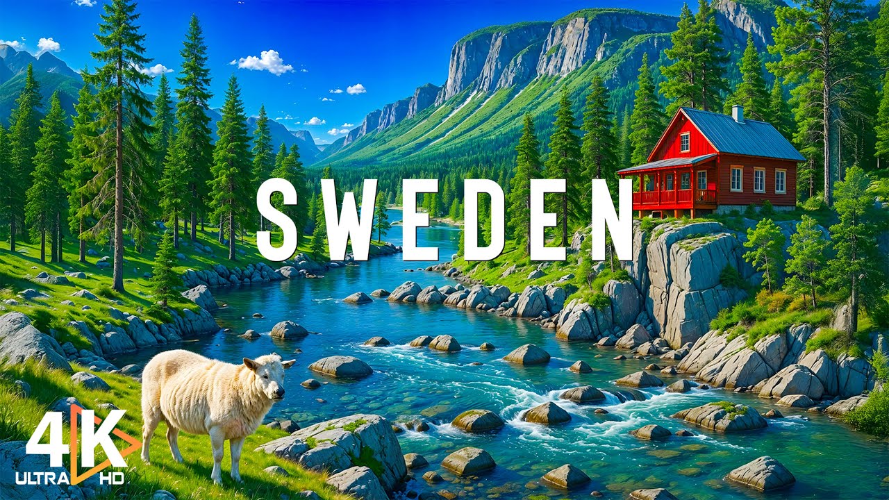 Sweden 4K – Nordic Forests, Crystal Lakes & Tranquil Countryside ...