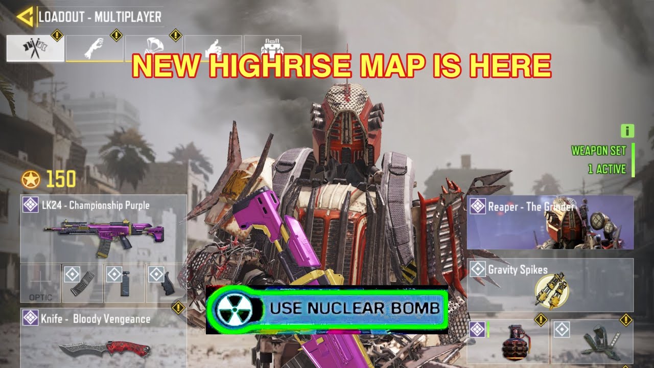 *NEW* HIGHRISE MAP IS HERE IN CALL OF DUTY MOBILE! FIRST NUKE IN ...