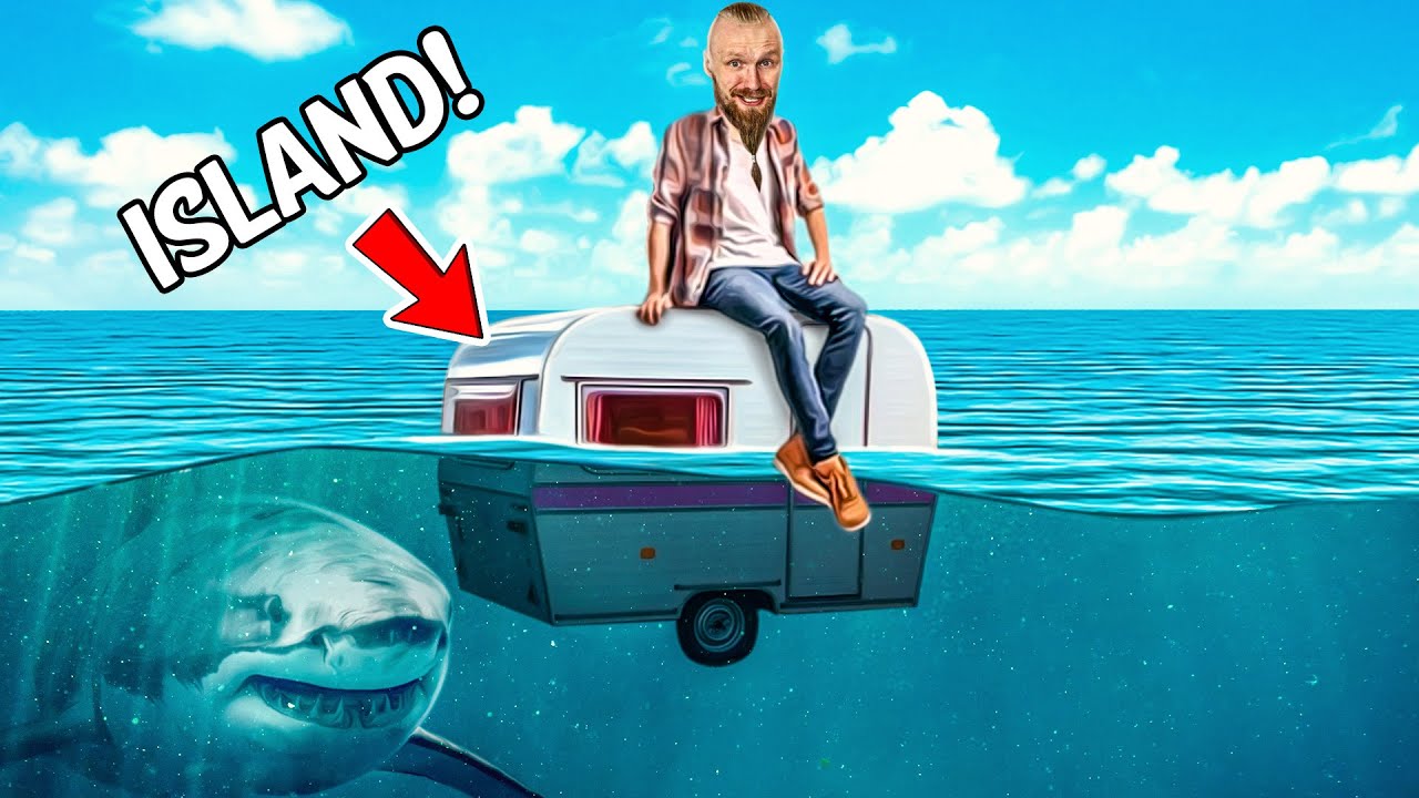 I Survived on The Strangest Island You've Ever Seen! - Raft - Part 8 ...